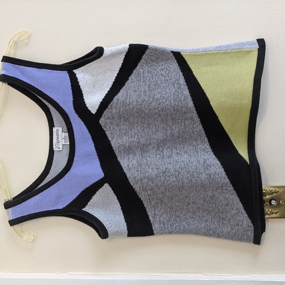 Gantos | Tops | Retro 9s Color Block Knit Top Medium | Poshmark